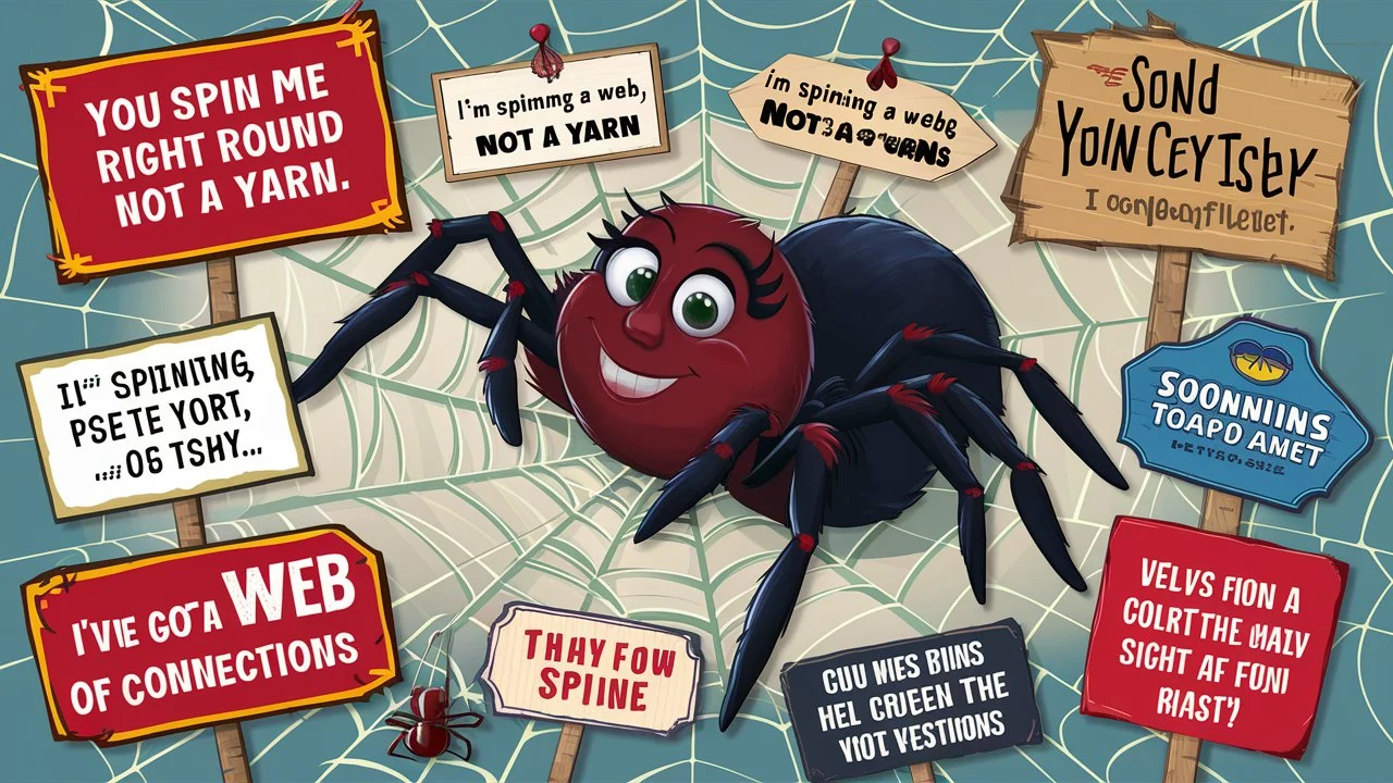 730+ Funny & Clever Spider Puns You’ll Get Stuck On In 2025